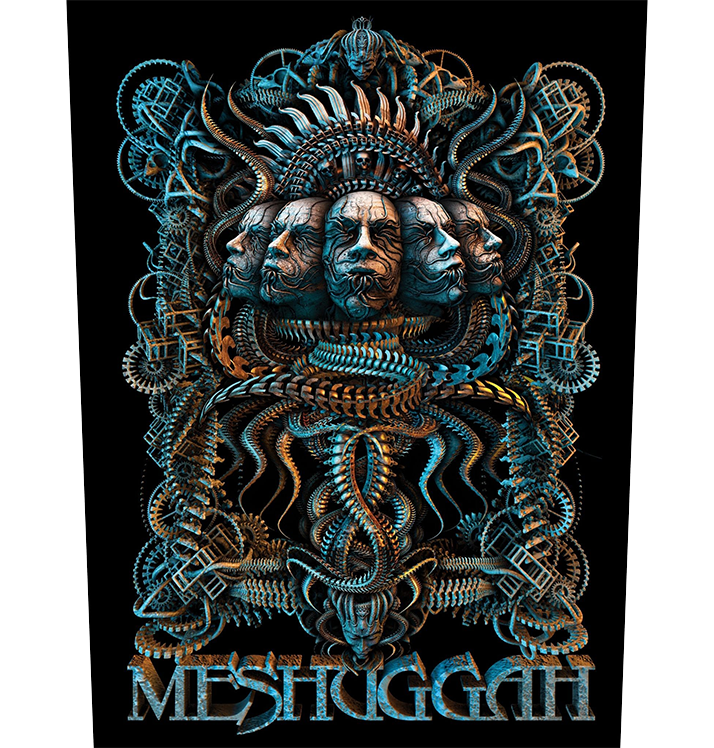 MESHUGGAH - '5 Faces' Back Patch