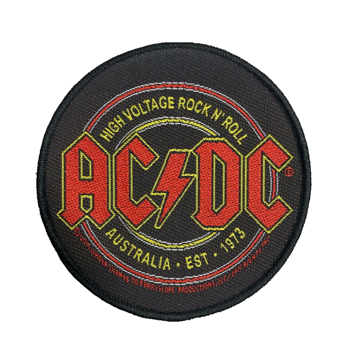 AC/DC - 'High Voltage Rock n Roll' Patch