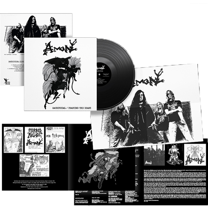 AMON - 'Sacrificial / Feasting The Beast' LP (Black)