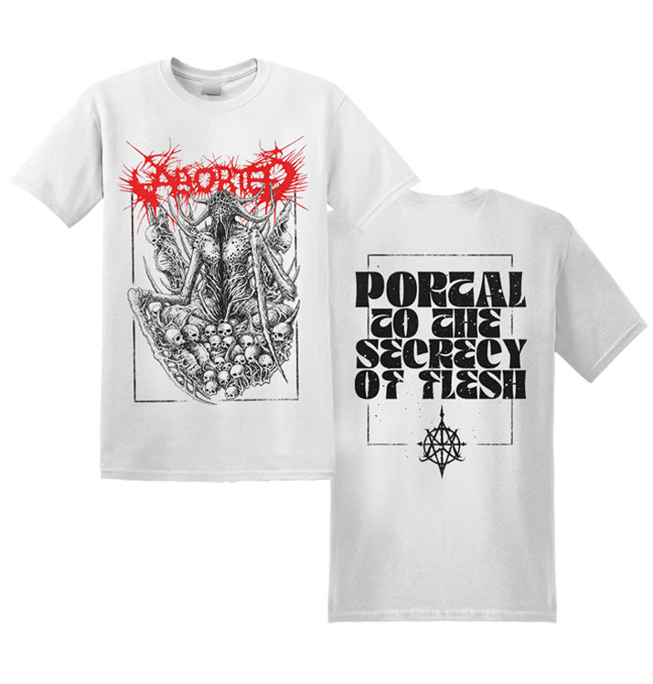 ABORTED - 'Goated - White' T-Shirt