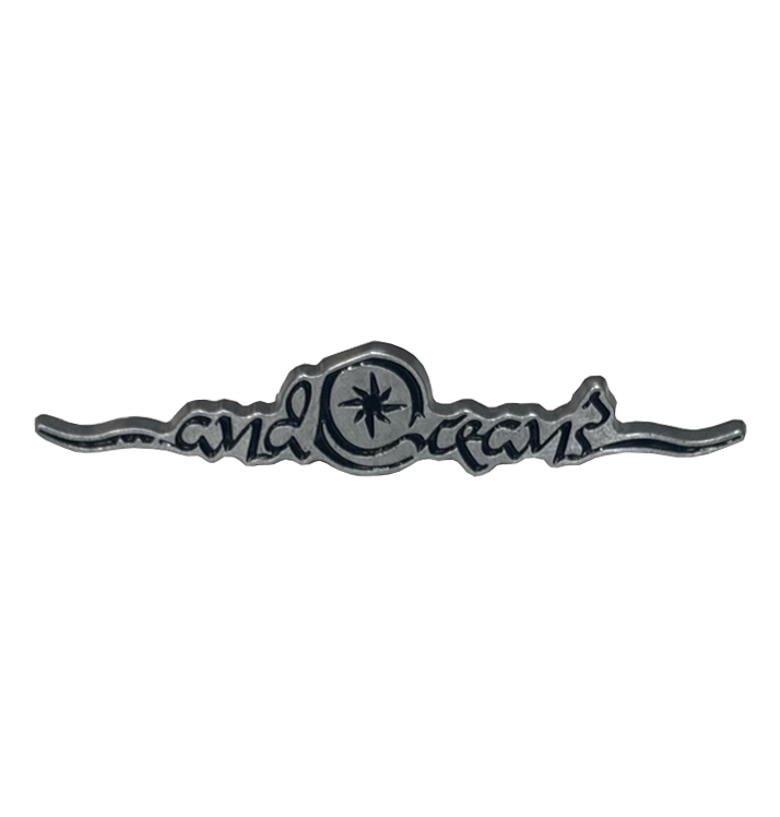 ...AND OCEANS - 'Logo' Metal Pin