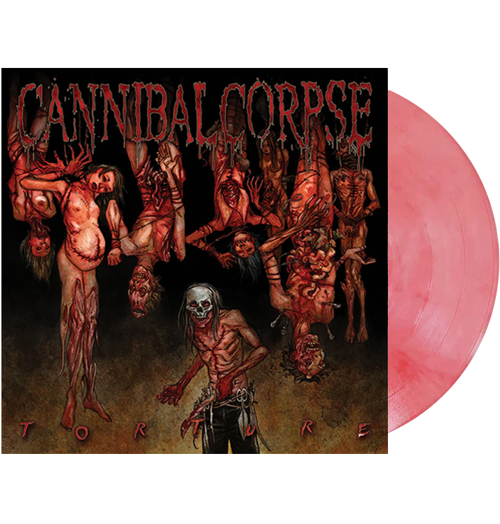 CANNIBAL CORPSE - 'Torture' LP (Clear Blood/Red Marble)