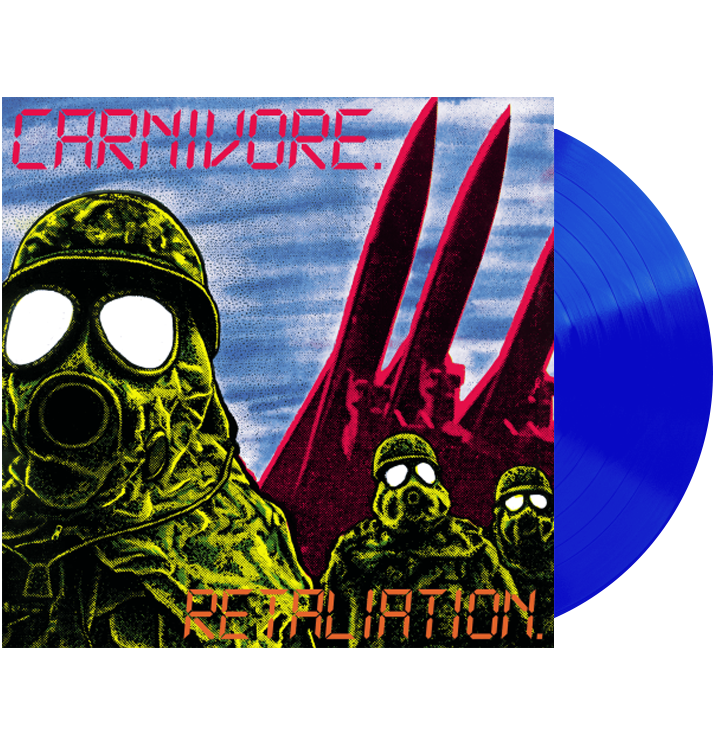 CARNIVORE - 'Retaliation' 2xLP (Transparent Blue)