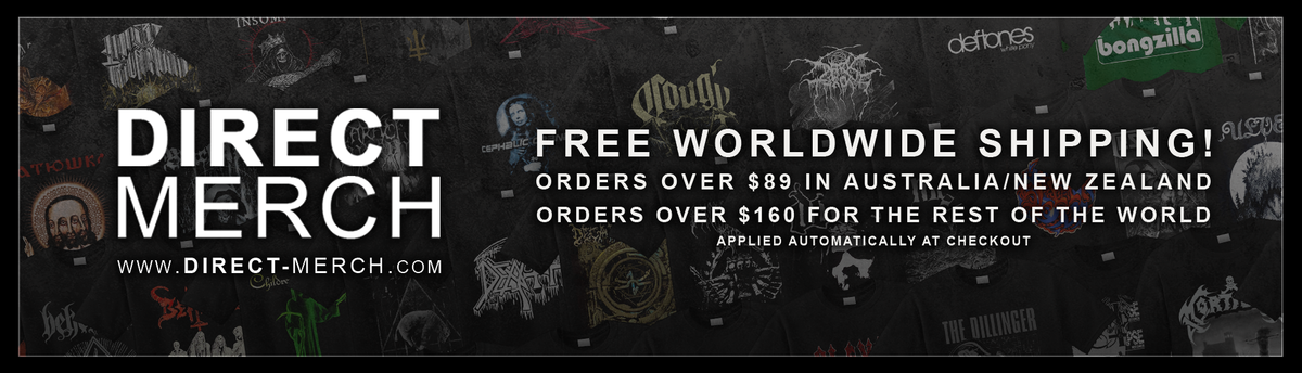 Direct Merch - Huge Range of Metal & Rock Merchandise & Music