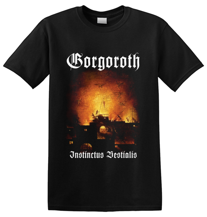 GORGOROTH - 'Instinctus Bestialis White Logo' T-Shirt