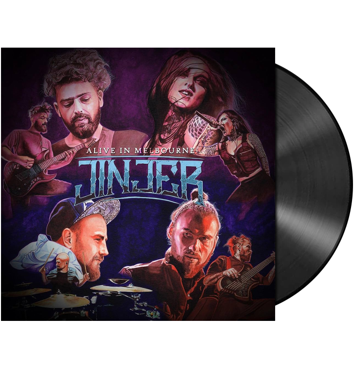 JINJER - 'Alive In Melbourne 2020' 2xLP (Black)