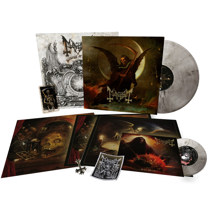 MAYHEM - 'Liturgy Of Death' LP Boxset (Clear/Black Marble)