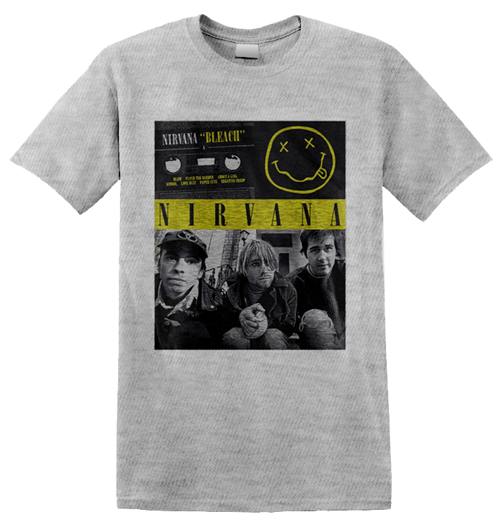 NIRVANA - 'Bleach Tape Photo' T-Shirt
