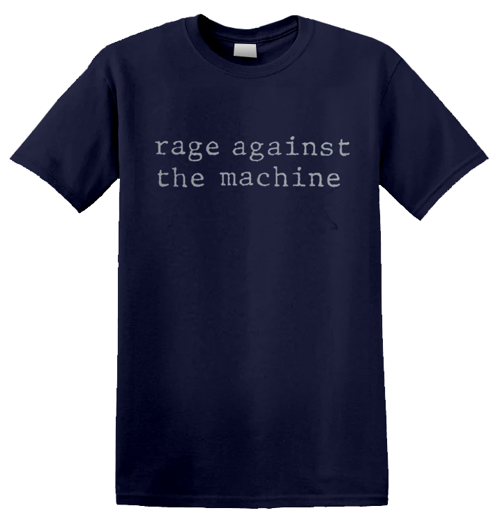 RAGE AGAINST THE MACHINE - 'Original Logo' T-Shirt (Navy)