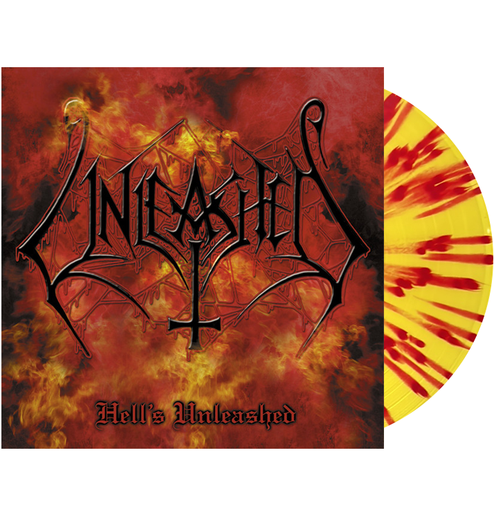 UNLEASHED - 'Hell's Unleashed' LP (Splatter)