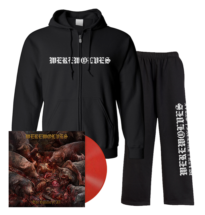 WEREWOLVES - 'DFM' LP Zip Hood Loser Bundle (PREORDER)