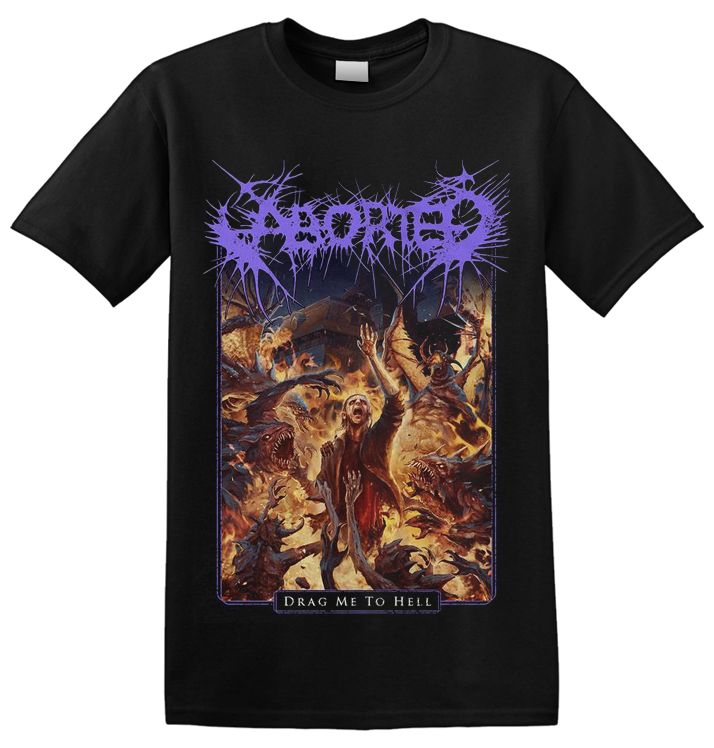 ABORTED - 'Drag Me To Hell' T-Shirt