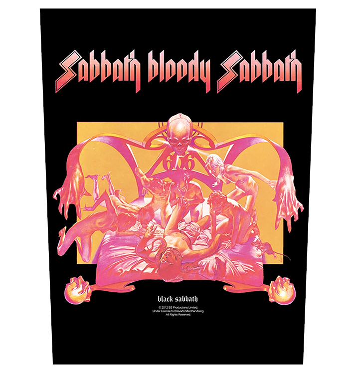 BLACK SABBATH - 'Sabbath Bloody Sabbath' Back Patch