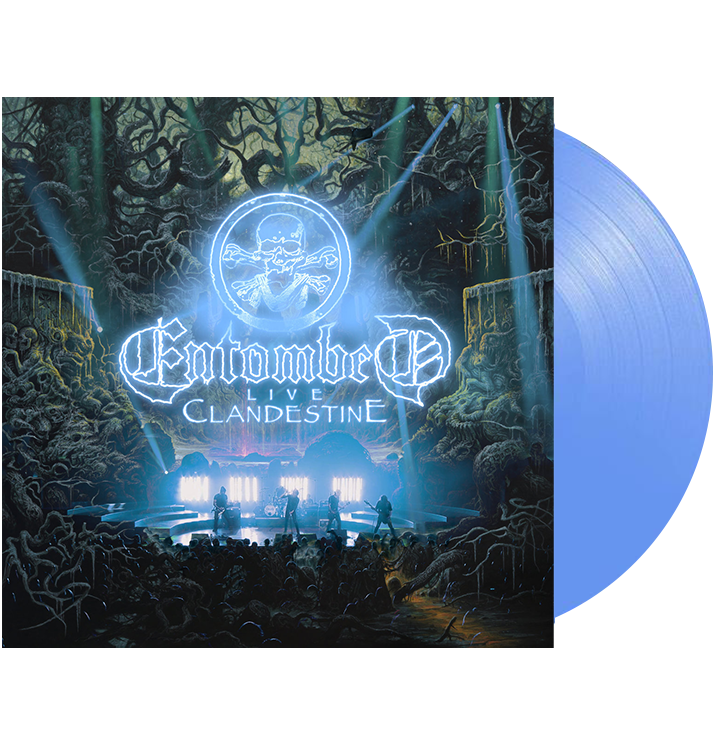 ENTOMBED - 'Clandestine Live' 2xLP (Blue)