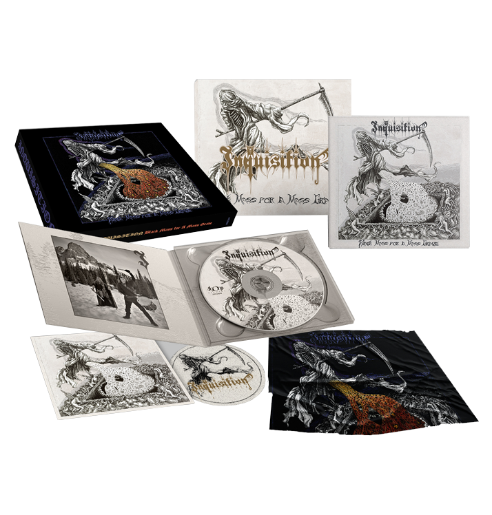 INQUISITION - 'Black Mass for a Mass Grave' CD Box