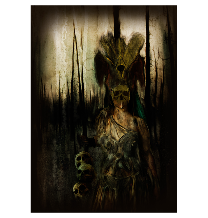 JASON PEPPIATT - 'Savage Woman' Art Print