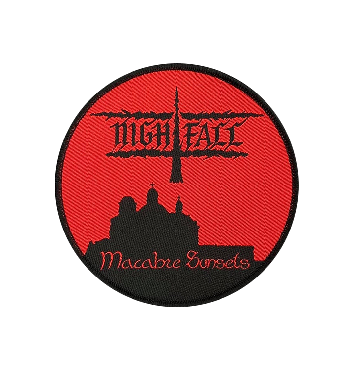 NIGHTFALL - 'Macabre Sunsets - Black Border' Patch