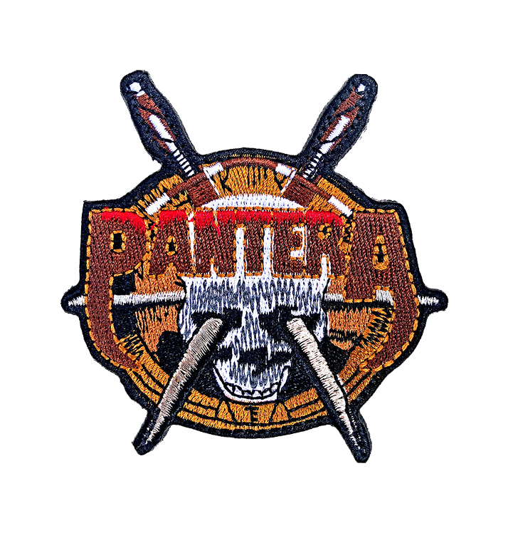 Pantera Skull Logo Pantera Cowboys From Hell Skull Circle 1990