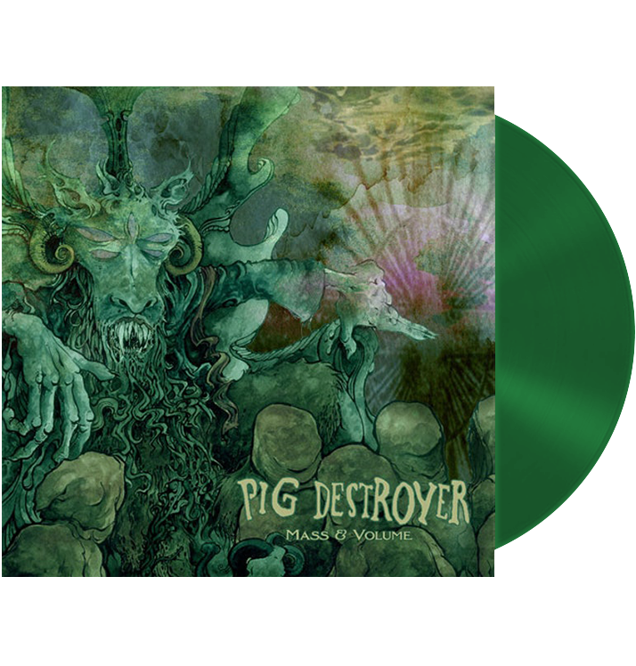 PIG DESTROYER - 'Mass & Volume' LP (Green)