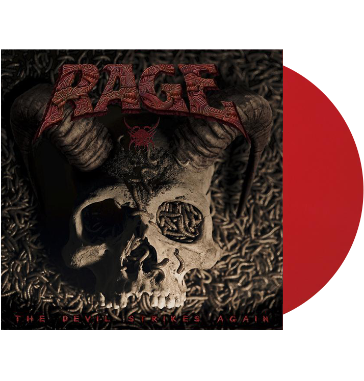 RAGE - 'The Devil Strikes Again' 2xLP (Red)