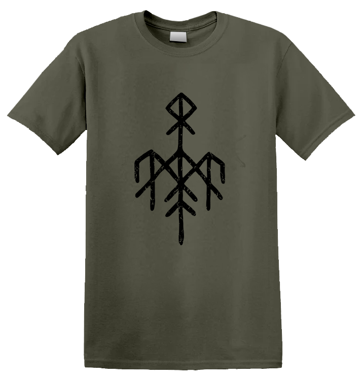 WARDRUNA - 'Logo - Military Green' T-Shirt